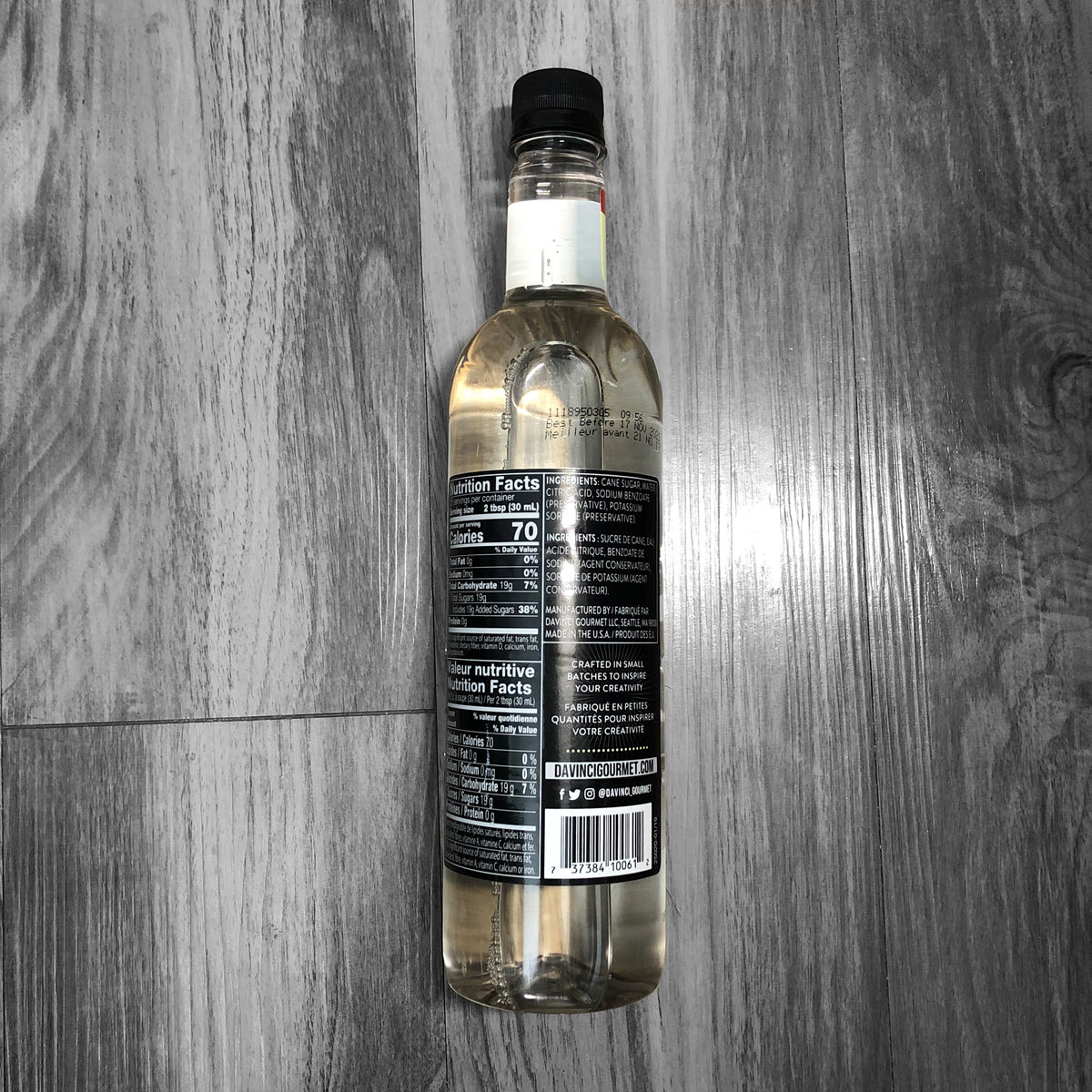 Cane Sugar Syrup Bottle – The Clever Bean