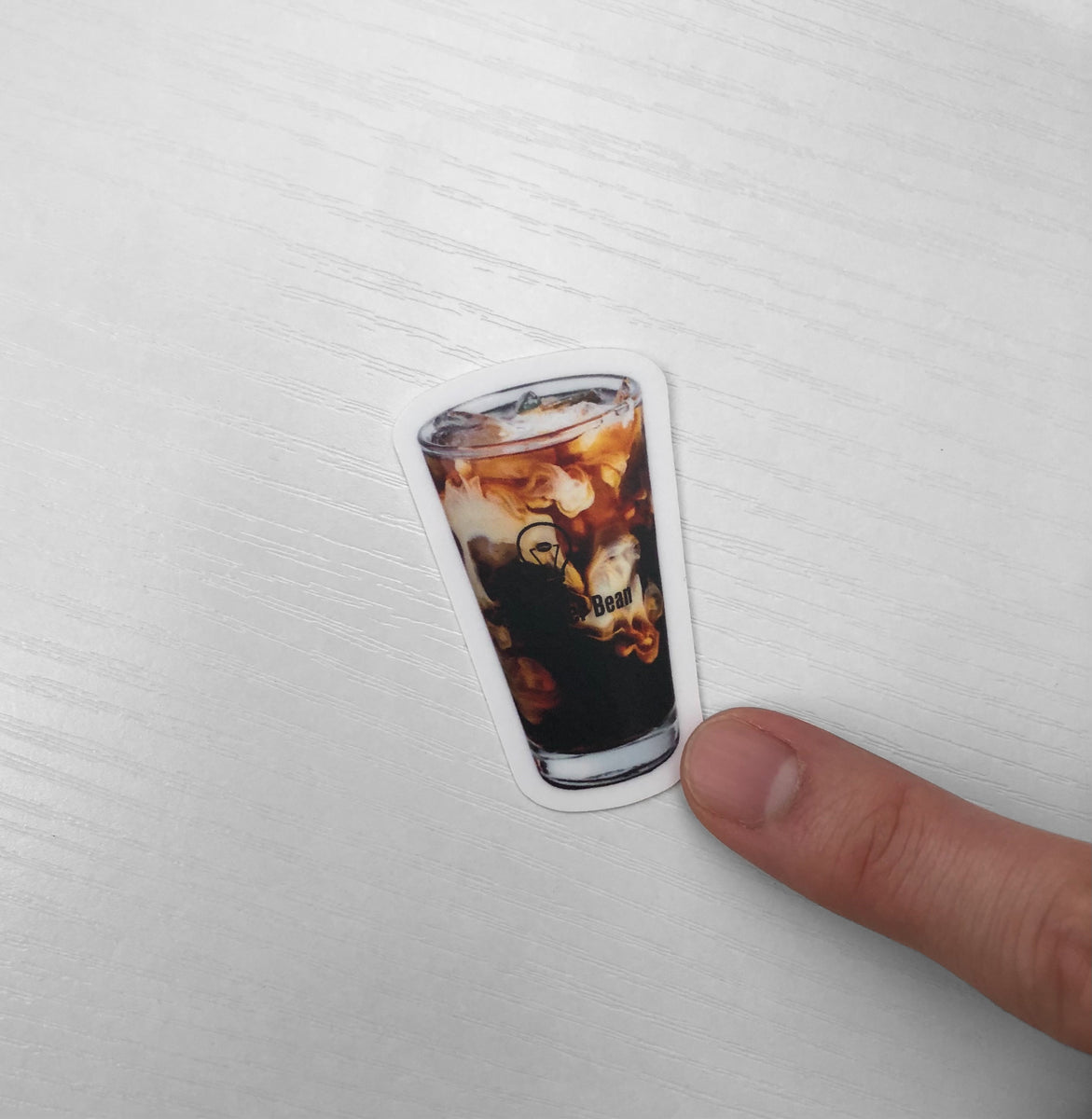 Caramel Cold Brew Sticker – The Clever Bean